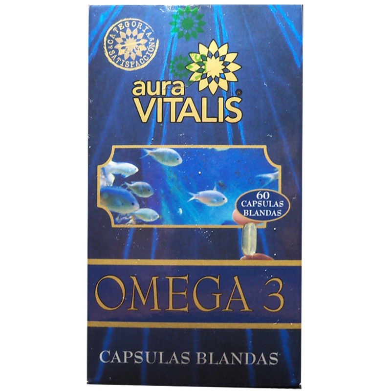 Aura Vitalis Omega 3 1000 mg - Tienda Naturista El Naranjal